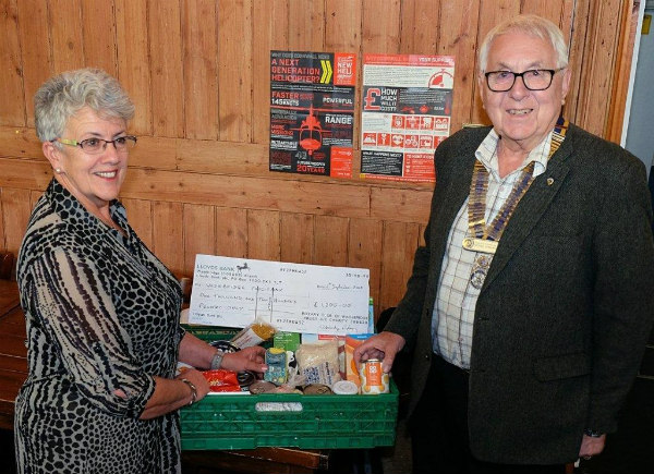 Thank You to Wadebridge Rotary Club | Wadebridge Foodbank