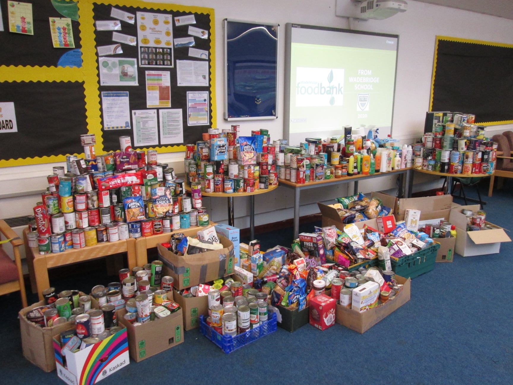 Support from Wadebridge School | Wadebridge Foodbank