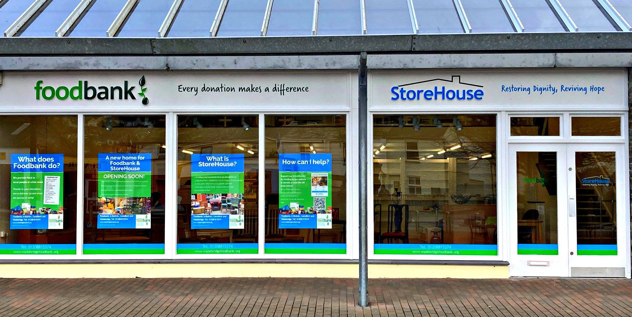 Our new home in Wadebridge | Wadebridge Foodbank