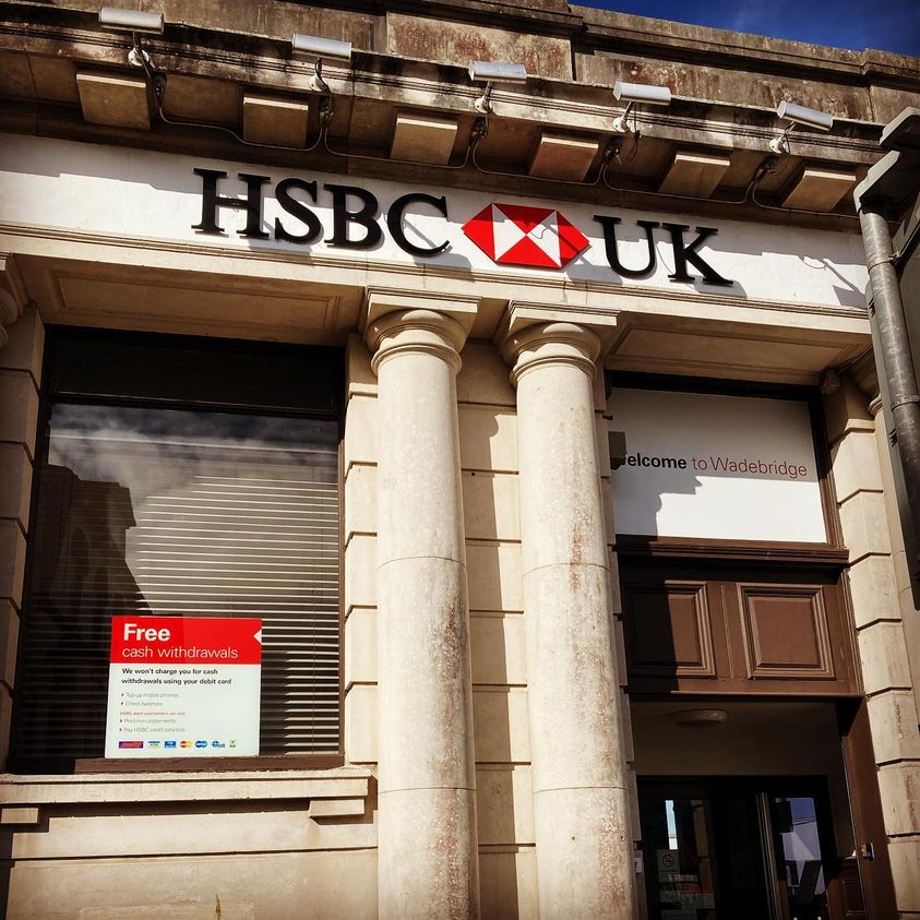 HSBC Wadebridge Collection basket | Wadebridge Foodbank