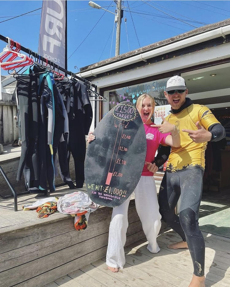 Shout out to Surf’s Up | Wadebridge Foodbank