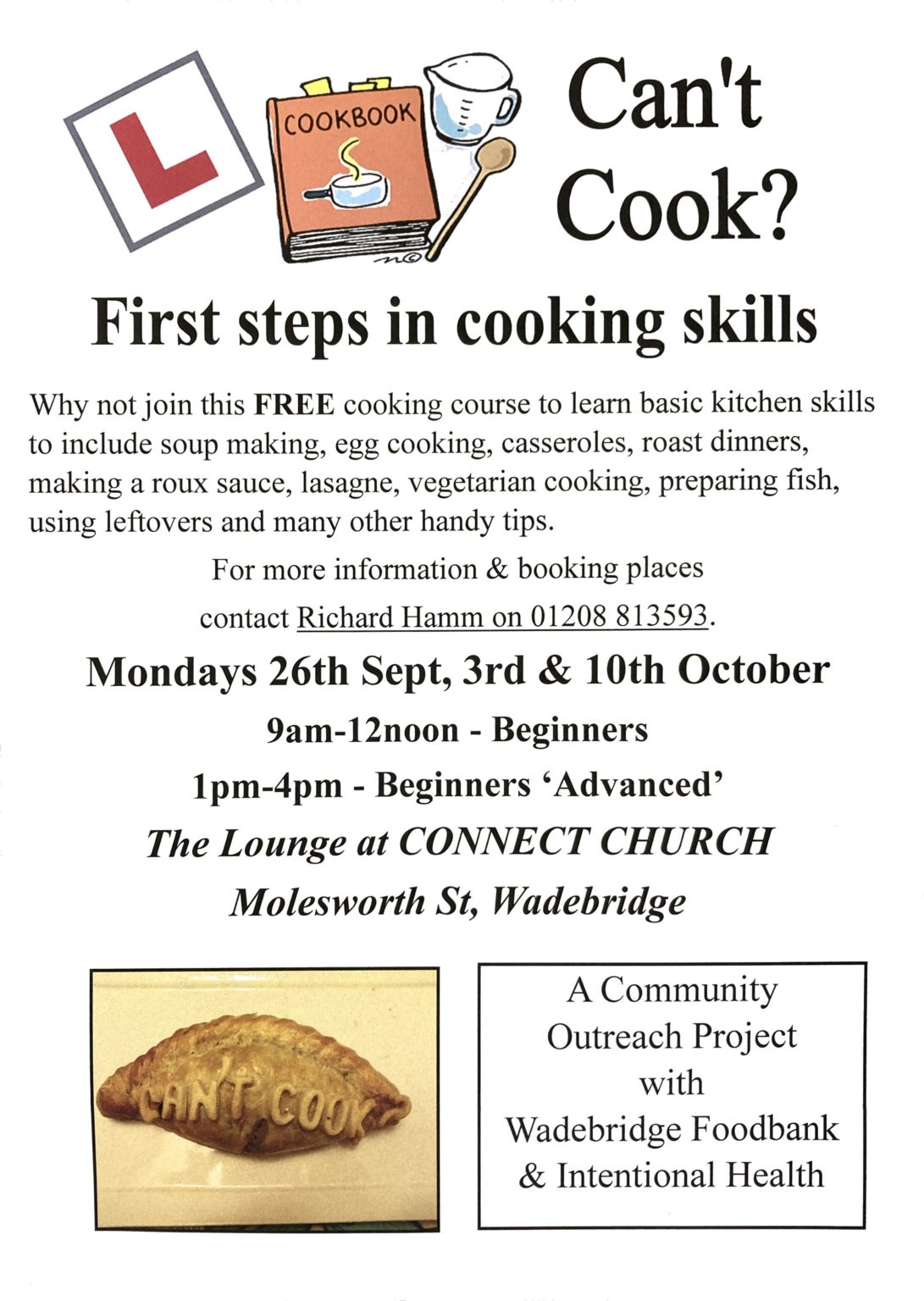 Cooking skills course | Wadebridge Foodbank