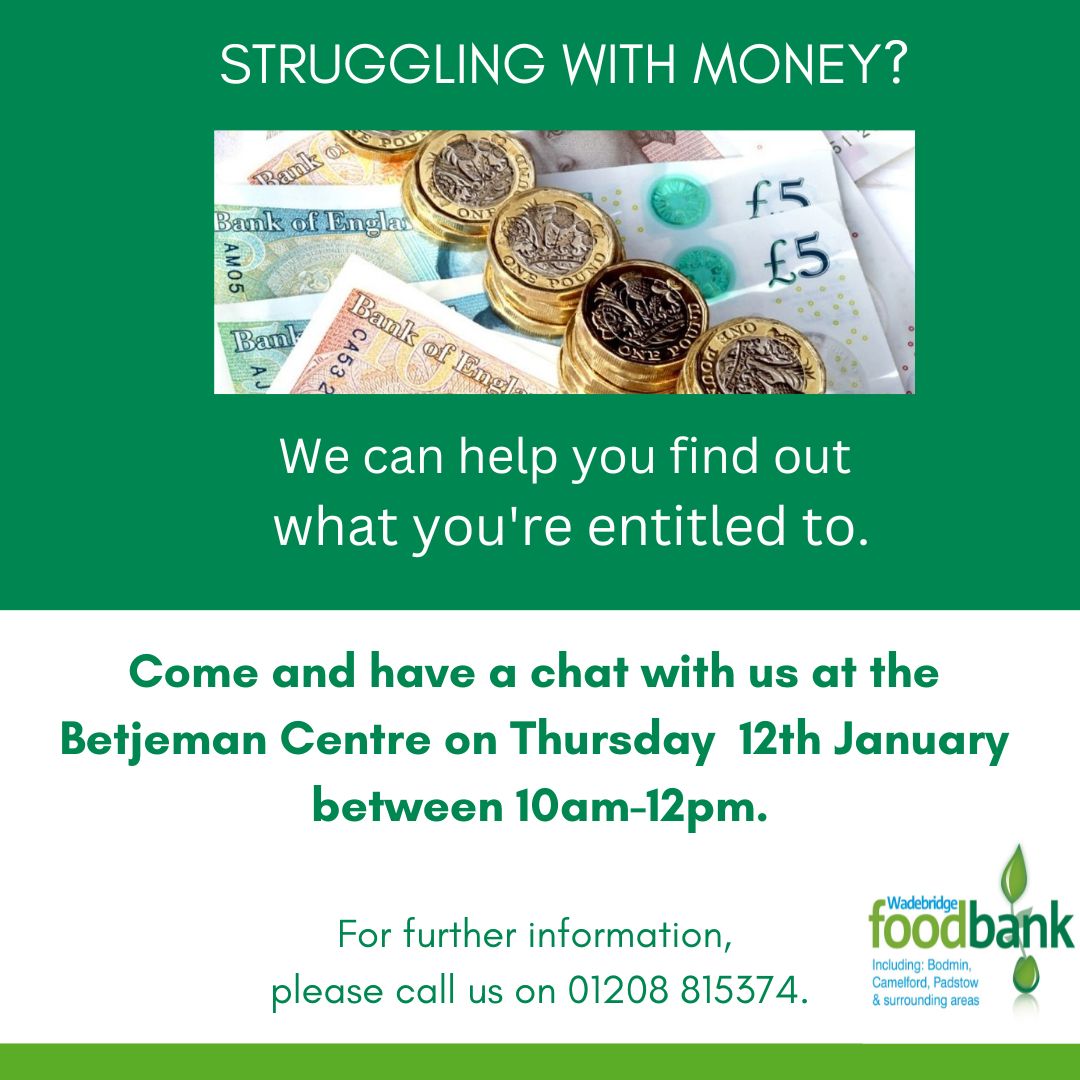 Struggling with Money? We can help you with a benefit check ...