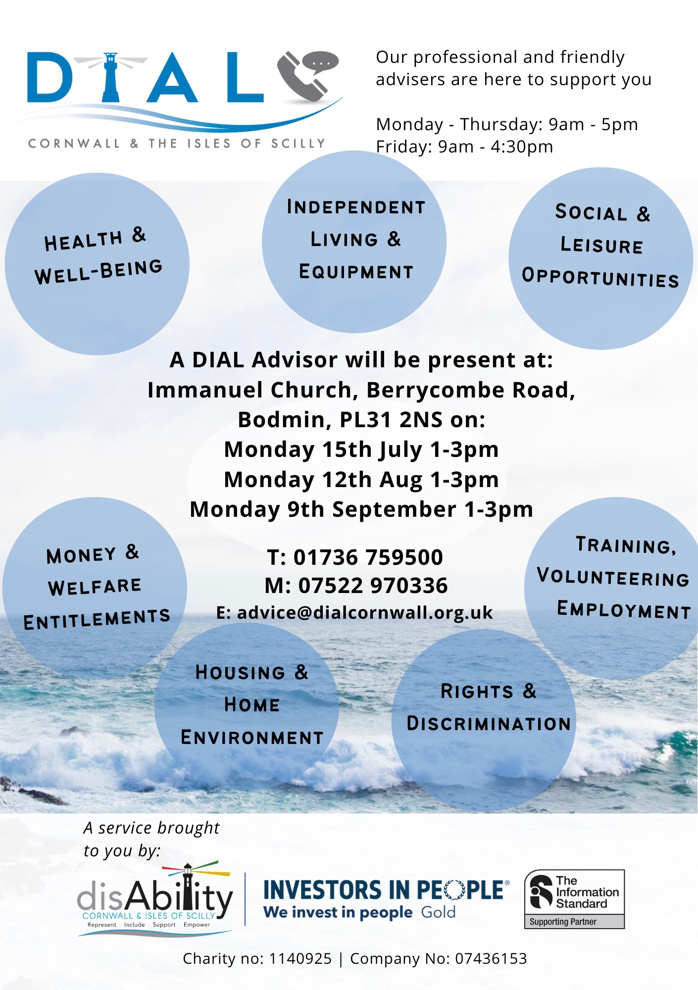 Disability Cornwall at our Bodmin Foodbank | Wadebridge Foodbank