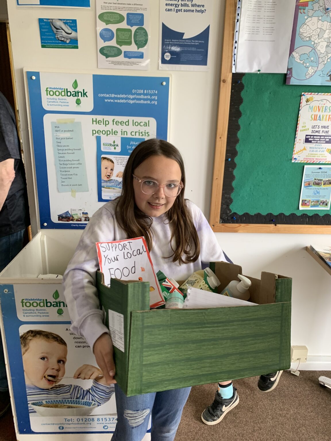 Fundraising Initiative from a Bodmin Brownie. | Wadebridge Foodbank